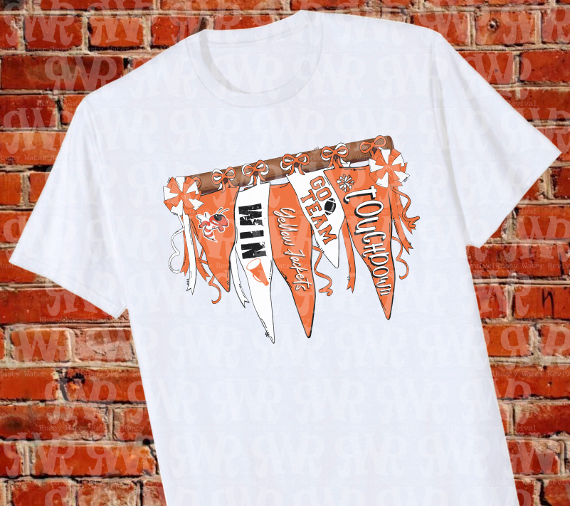 Mineola Pennant Tee – Rusty Water Revival, LLC.